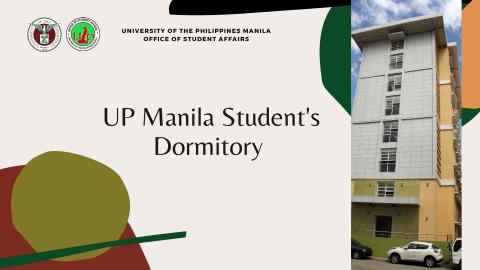UP Manila Dormitory Virtual Tour | UPM OSA